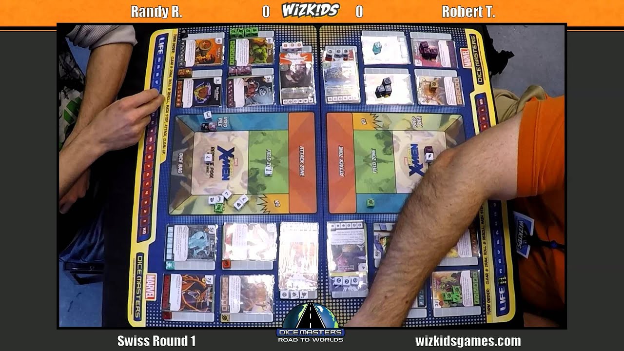 WizKids 2015 Dice Masters National Championship - Randy R. vs Robert T ...