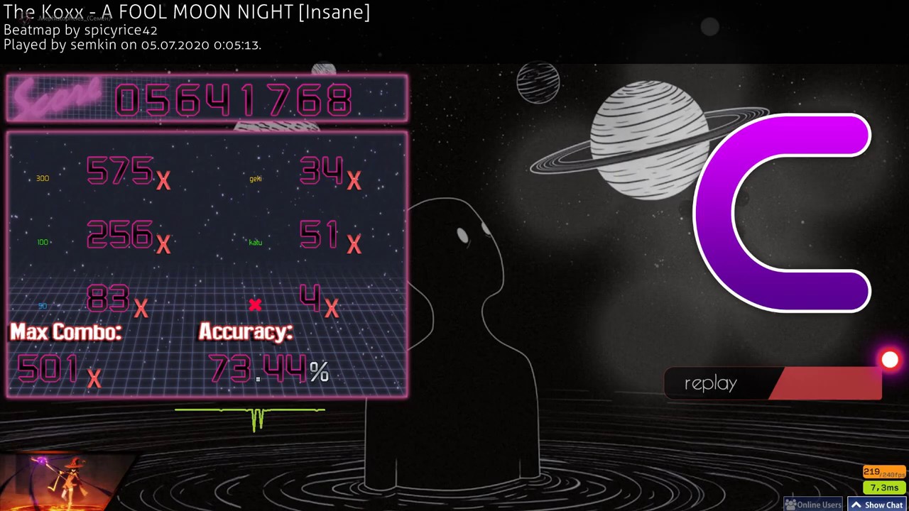 OSU! A fool moon night - YouTube