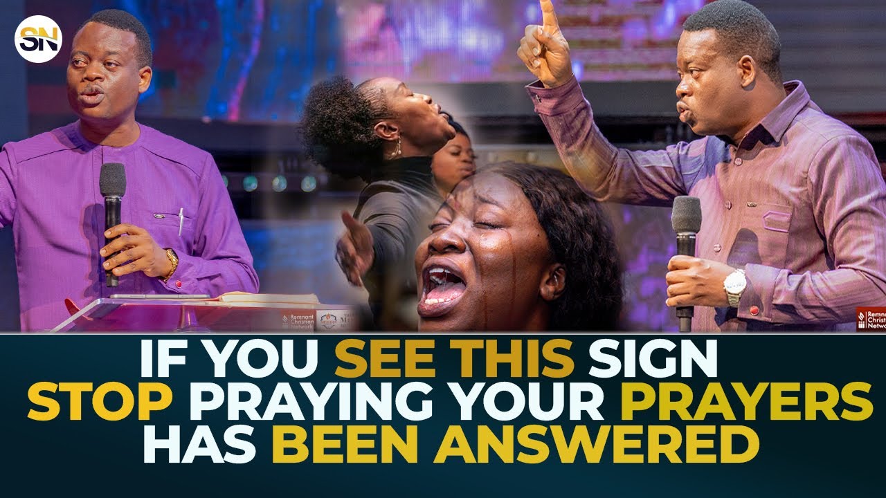 IF YOU SEE THIS SIGN,YOU CAN STOP PRAYING YOUR PRAYERS HAS BEEN ANSWERS ...