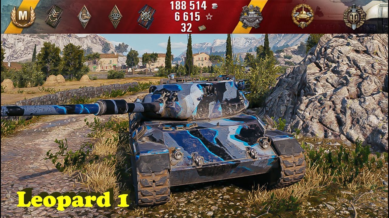 Leopard 1 - World of Tanks UZ Gaming - YouTube
