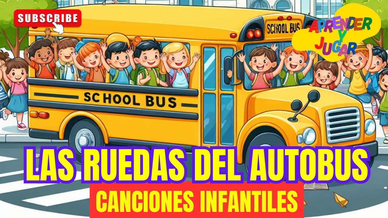 Las Ruedas del Autobús 🚌🎶 ¡Canción Clásica para Niños! 👧👦 # ...