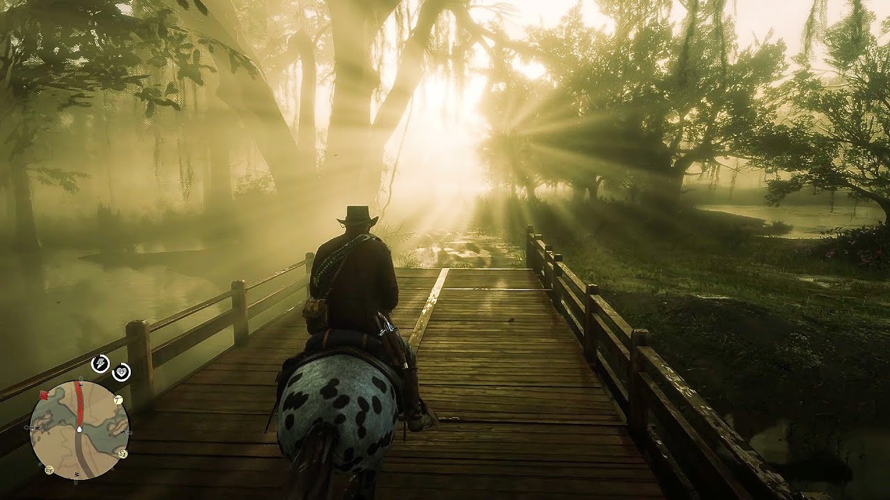 Rdr2 - Swamps in early morning are the best - YouTube