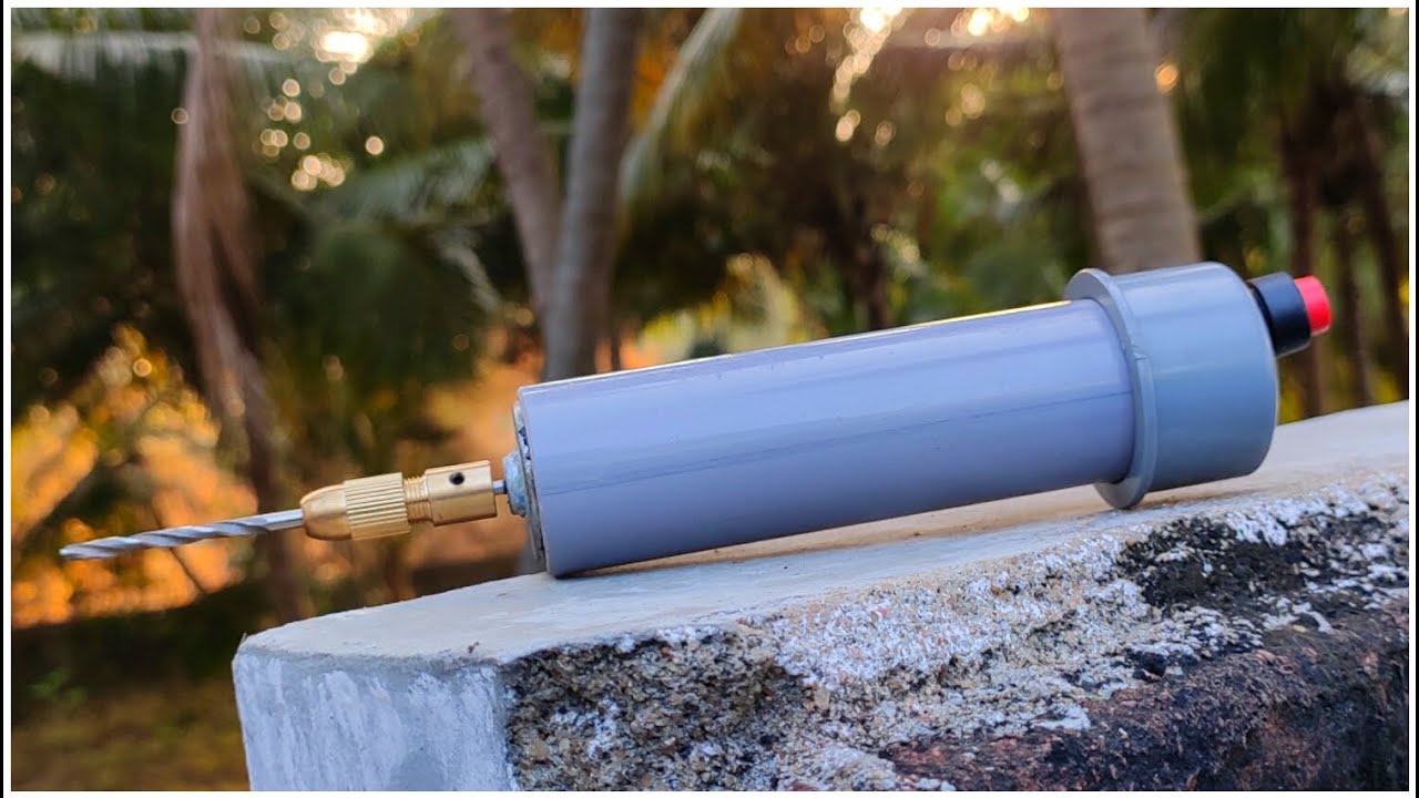 How To Make A Drilling Machine At Home, - YouTube