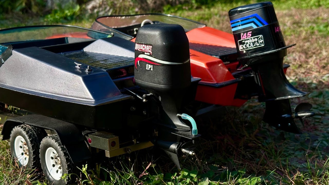 Rc Boat Outboard Motors Are Cool! Part 1 - YouTube