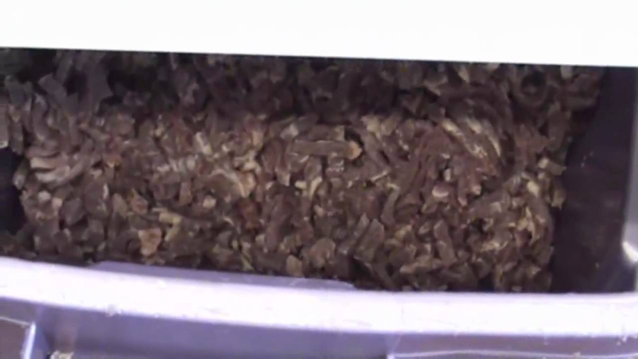 Carruthers 2D Dicer for Fresh Beef Lifter Meat 5 x 0.25 x NH - YouTube
