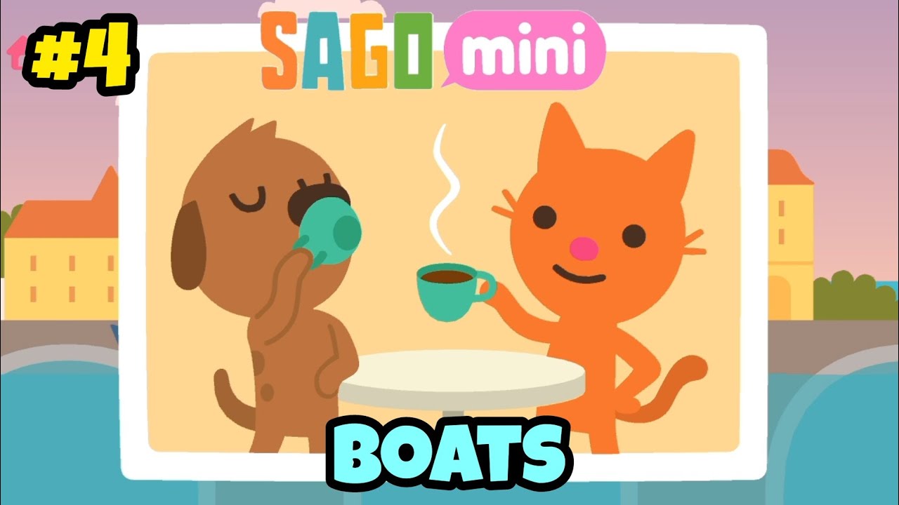 Sago Mini : Boats Part 4 | Castle Cat Side Sea #gaming #sagomini #kids ...