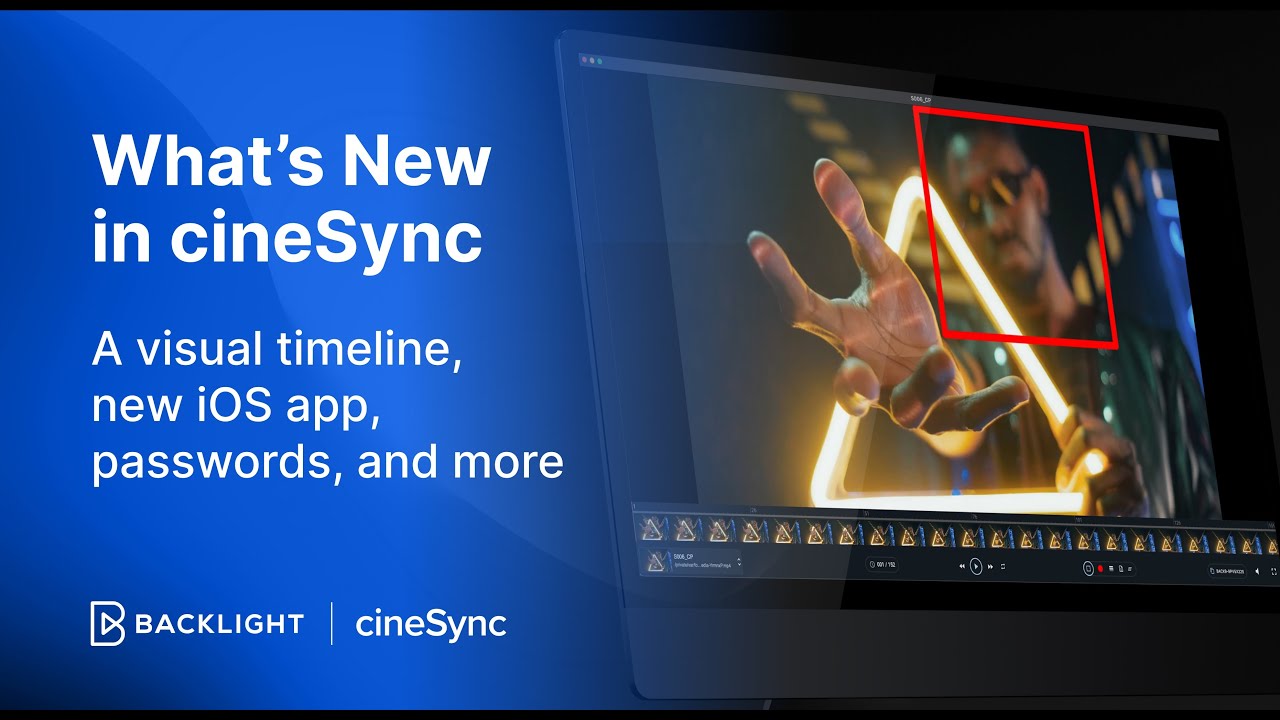 What's New in cineSync – A visual timeline, new iOS app, passwords, and more - YouTube