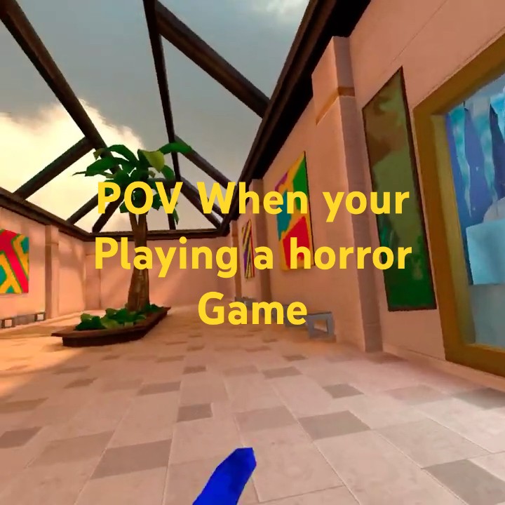 When your playing a horror game #trending #gtag #vr #gorillatag # ...