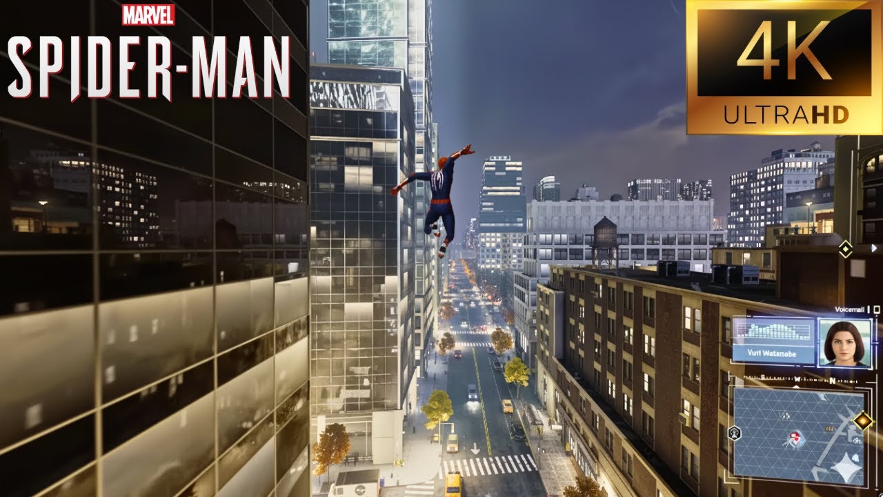 spider-man Night swing 4K uhd - YouTube