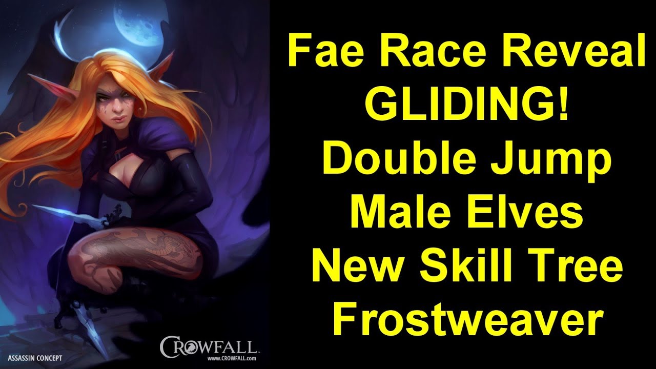 Crowfall Patch 5.6 Preview - Fae Reveal, Gliding Mechanic + Double Jump ...