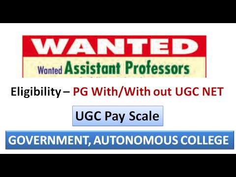 Assistant Professor/Lecturer Vacancies Notifications in Govt/Autonomous ...