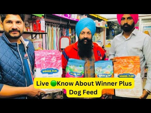 Live Pet Food Super Premium Winner Plus Dog Feed - Bhola Shola #320 ...