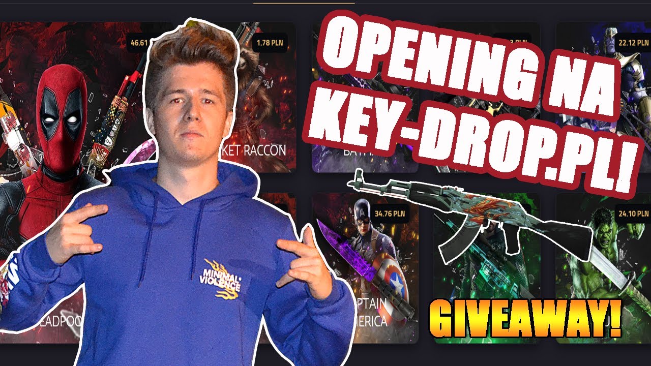 OPENING NA KEY-DROP.PL! GIVEAWAY DLA WIDZÓW! - YouTube