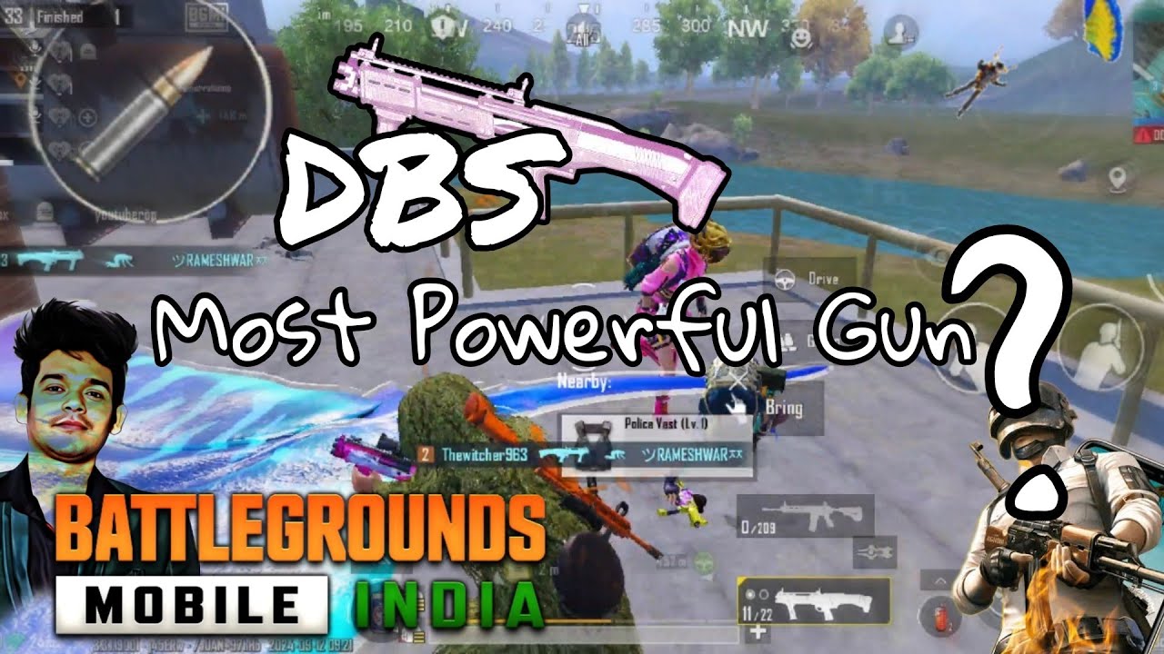 BGMI INTENSE FIGHT 1V4 DBS GAMEPLAY || BGMI 2024 #bgmi #gaming - YouTube