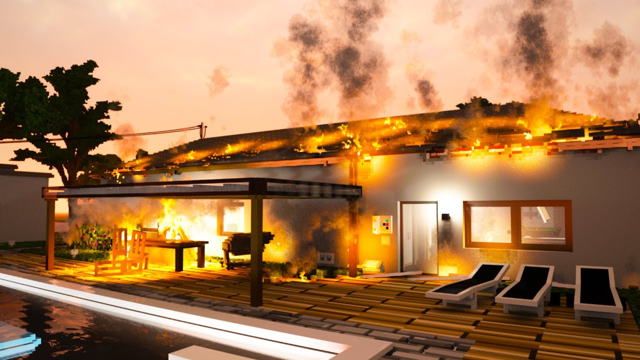I SET Fire to a modern house with an Alarm system - Teardown - YouTube