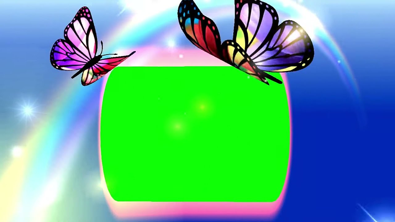 Animated Wedding Green Screen Frame Effect | 1080p - YouTube