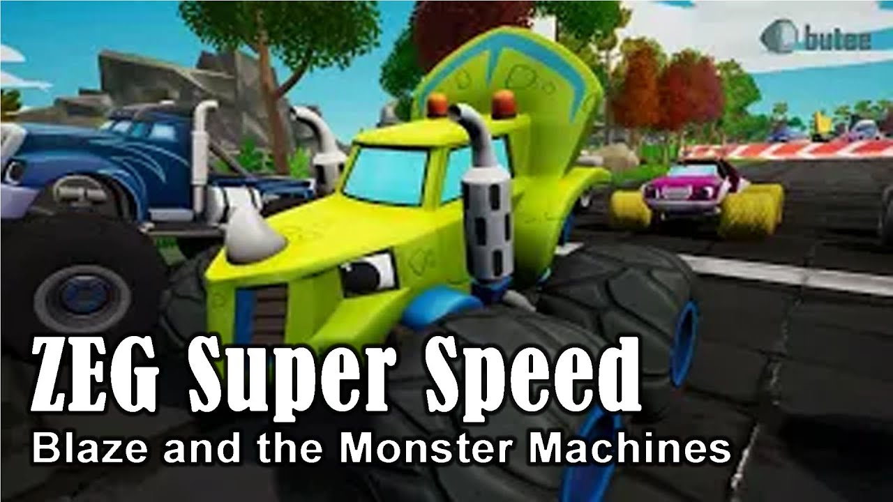 Zeg Super Speed Fast - Blaze and the Monster Machines - YouTube