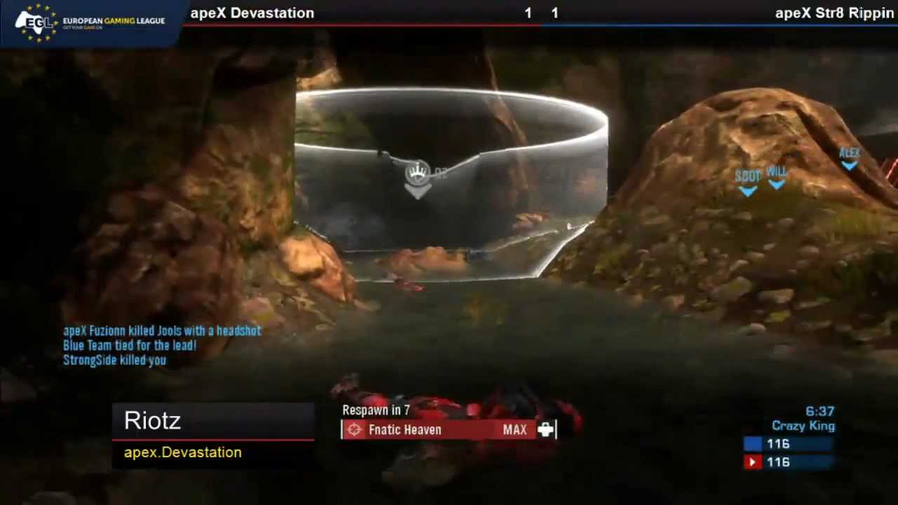 EGL5 : Halo Reach : Apex Devastation vs Str8 Rippin' : Map 3 - WB Final ...