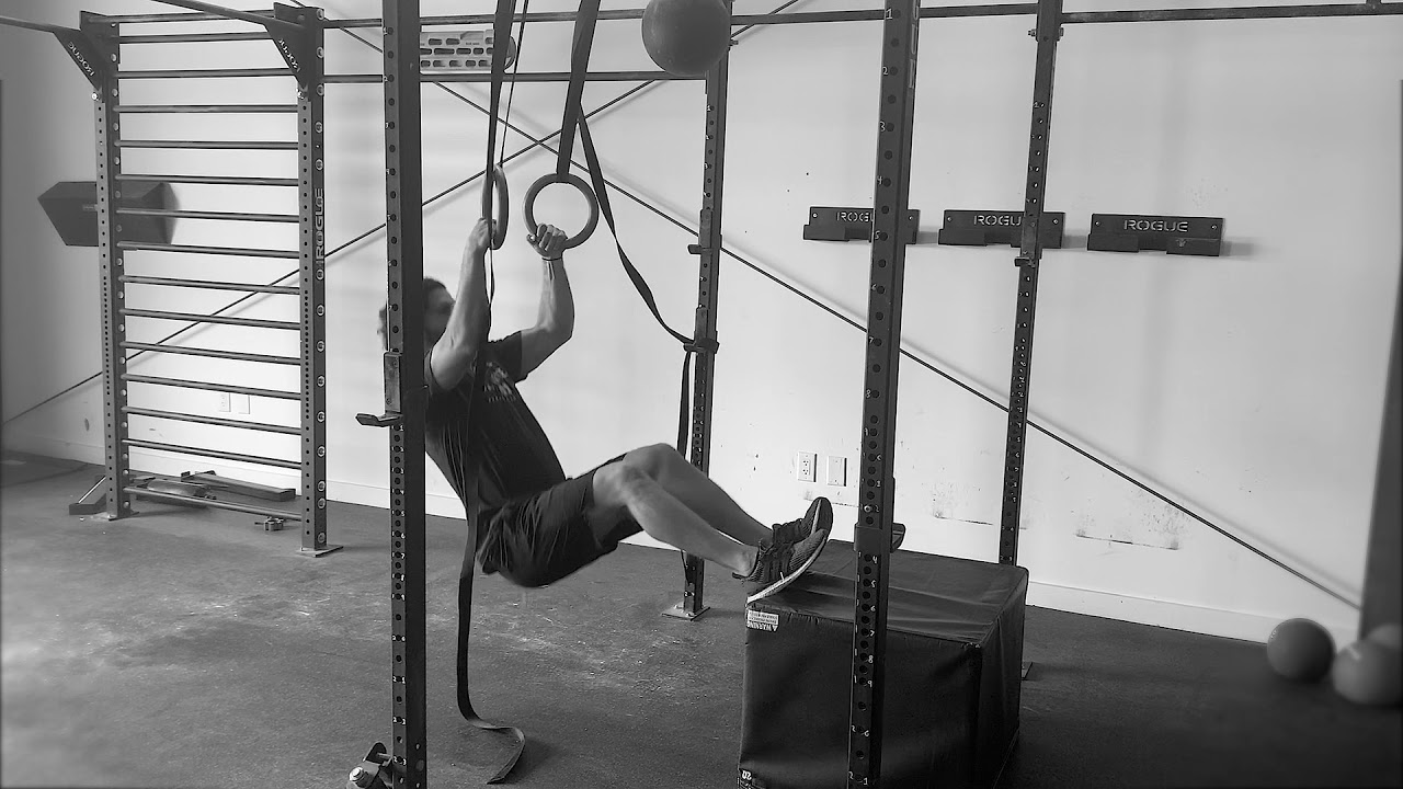 Box Assisted False Grip Ring Pull-Up - YouTube