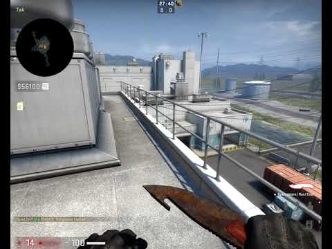 64 Nuke Garage smoke from T spawn - YouTube