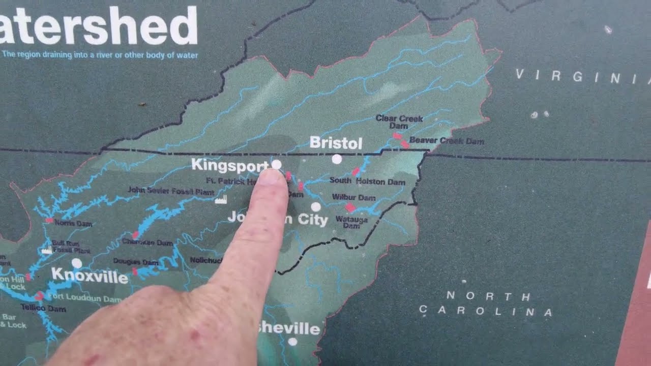 Walking at Fort Patrick Henry Dam Overlook Kingsport Tennessee | vlog ...