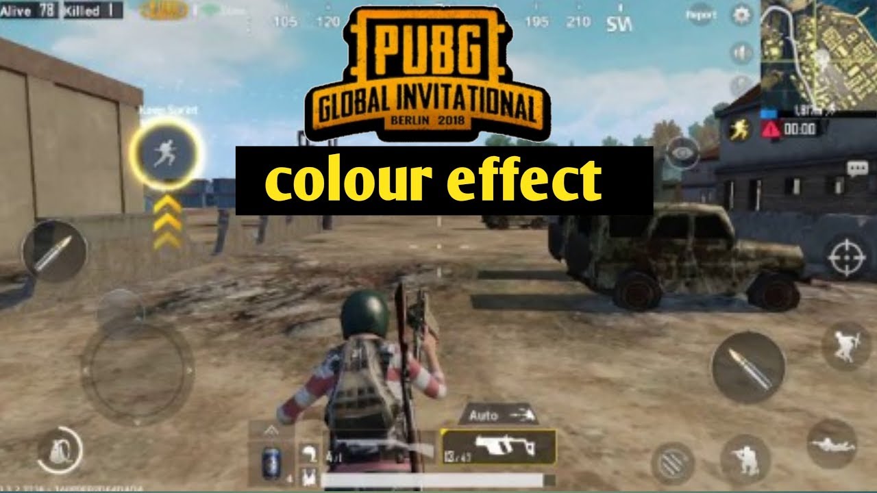 How to use Pubg colour effect secret trick 2019 - YouTube
