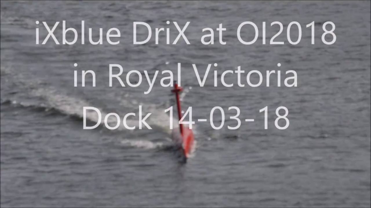 iXblue DriX @ RVD 14-03-18 - YouTube