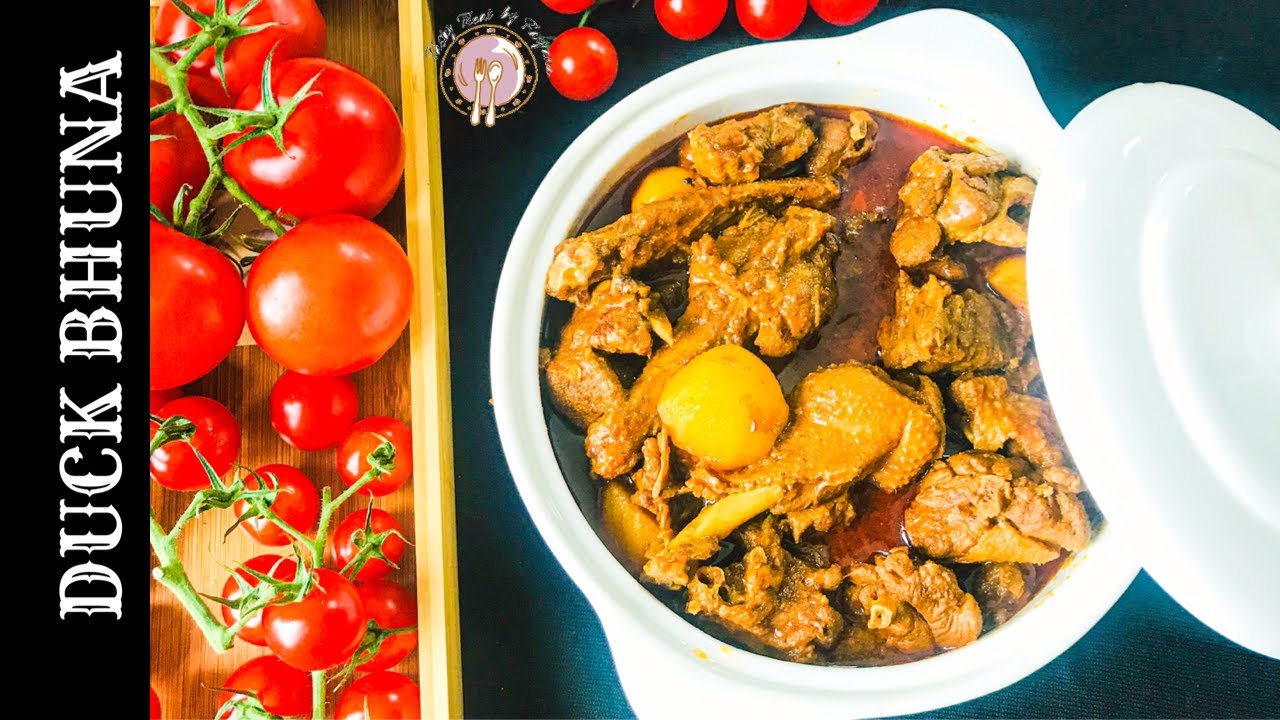 হাঁসের মাংস ভুনা।Bangladeshi Hasher Mangsho Vuna| লোভনীয় স্বাদের ...