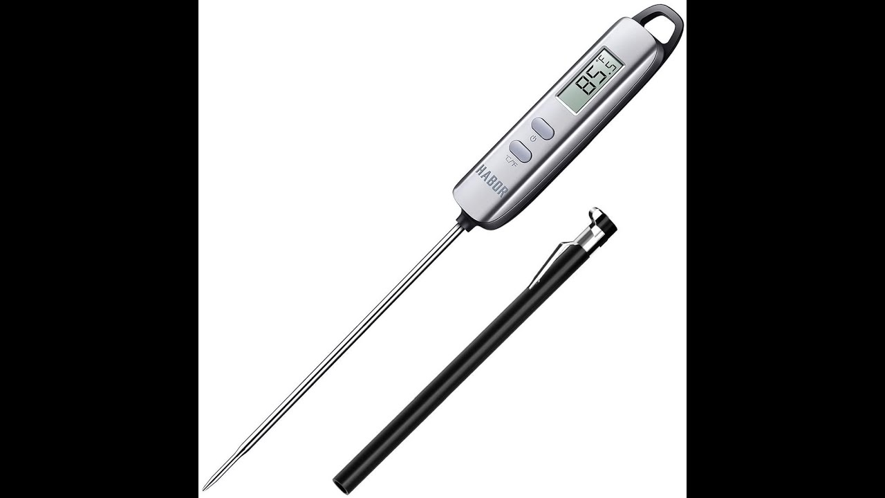 Habor 022 Meat Thermometer Instant Read Thermometer Digital Cooking ...