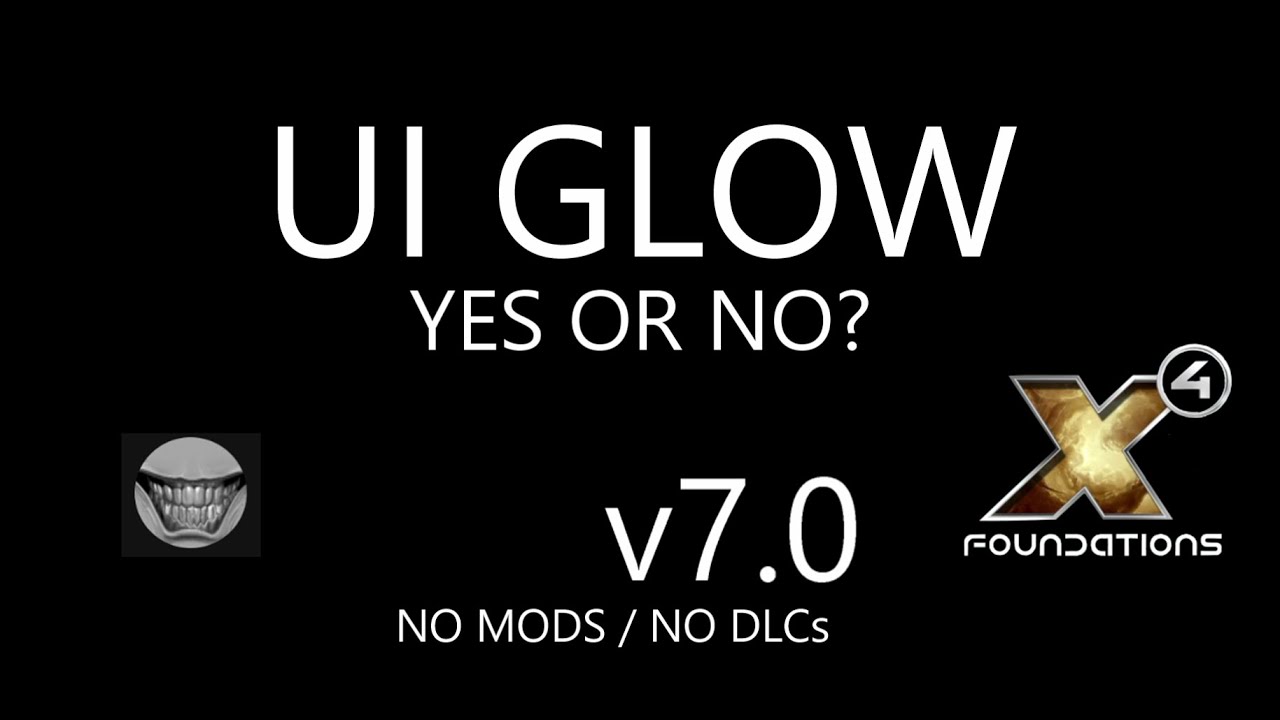 X4 7.0 Glowing Text and Objects in Menus and Map: How to TURN IT OFF ...