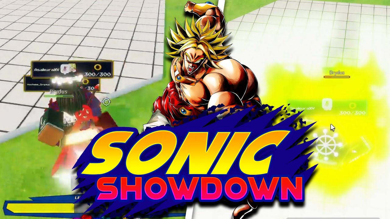 They Put BROLY In Roblox Sonic Showdown... - YouTube