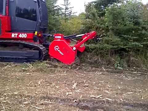 Rodungsfräse Prinoth-AHWI RT400 - YouTube