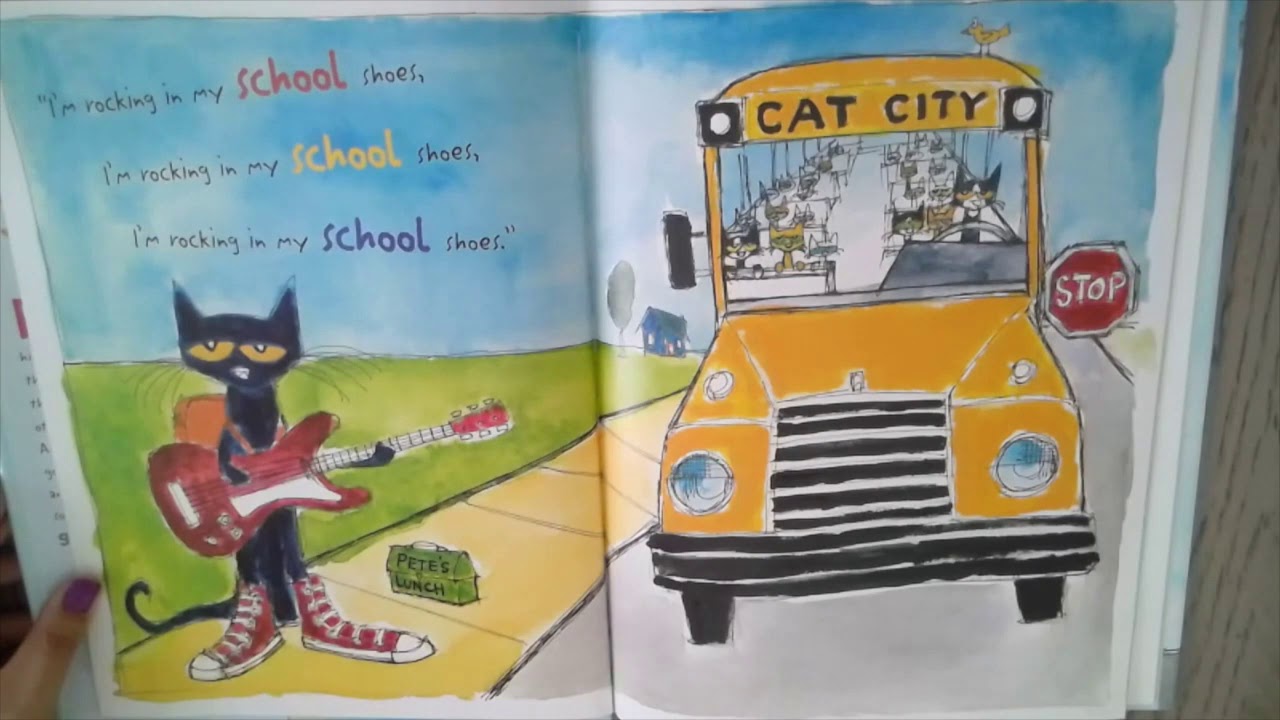Pete the Cat: Rocking in My School Shoes - YouTube