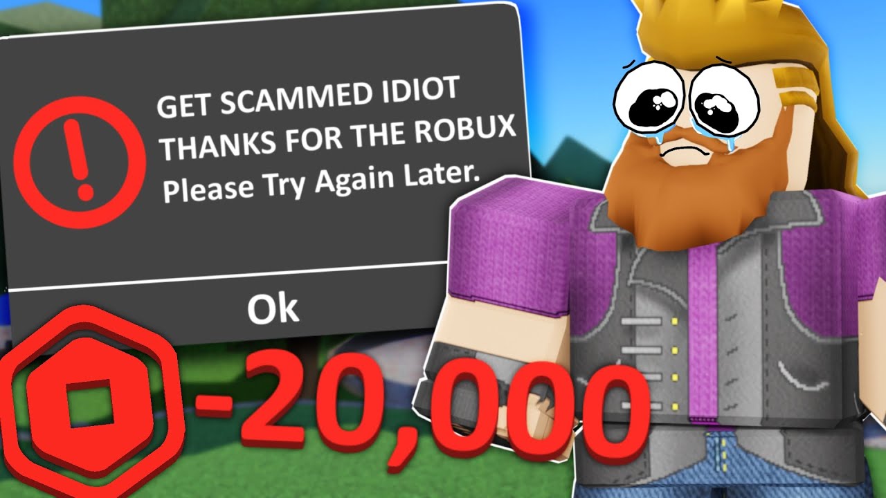 this FAKE arsenal game SCAMMED ME... (Arsenal Roblox) - YouTube