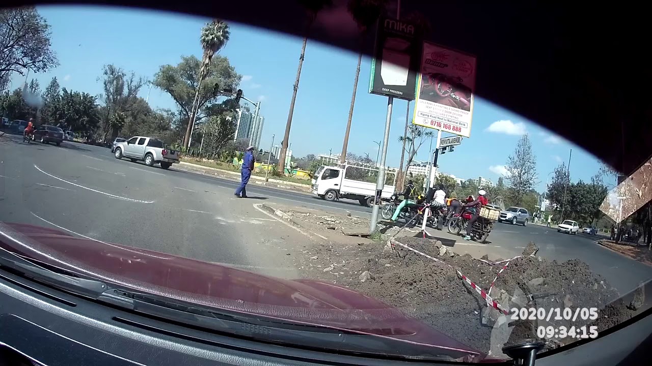 Kenya Motorcycle Accident Caught On Camera - YouTube