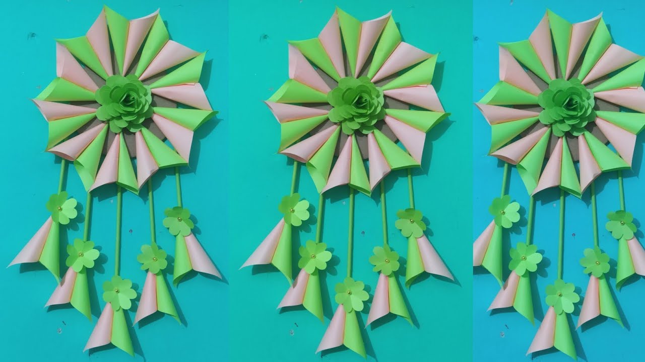Favourite Wallmate / Unique Room Decor Ideas / Paper Wall Hanging Craft ...