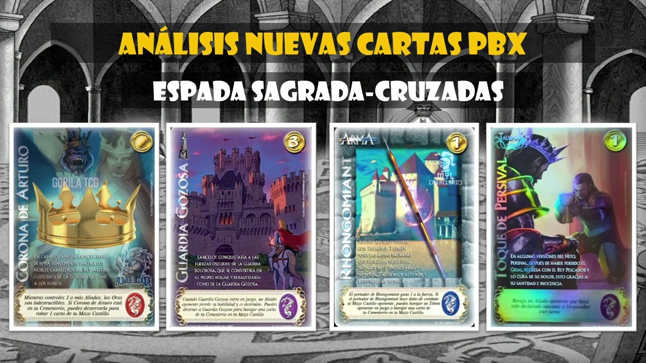 ANÁLISIS NUEVAS CARTAS PBX - ESPADA SAGRADA- CRUZADAS - MYL ...