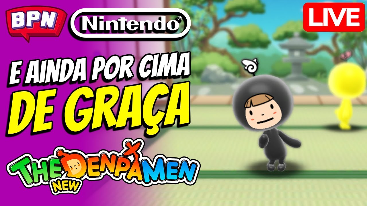 THE NEW DENPA MEN, o novo EXCLUSIVO GRÁTIS do Nintendo Switch - YouTube