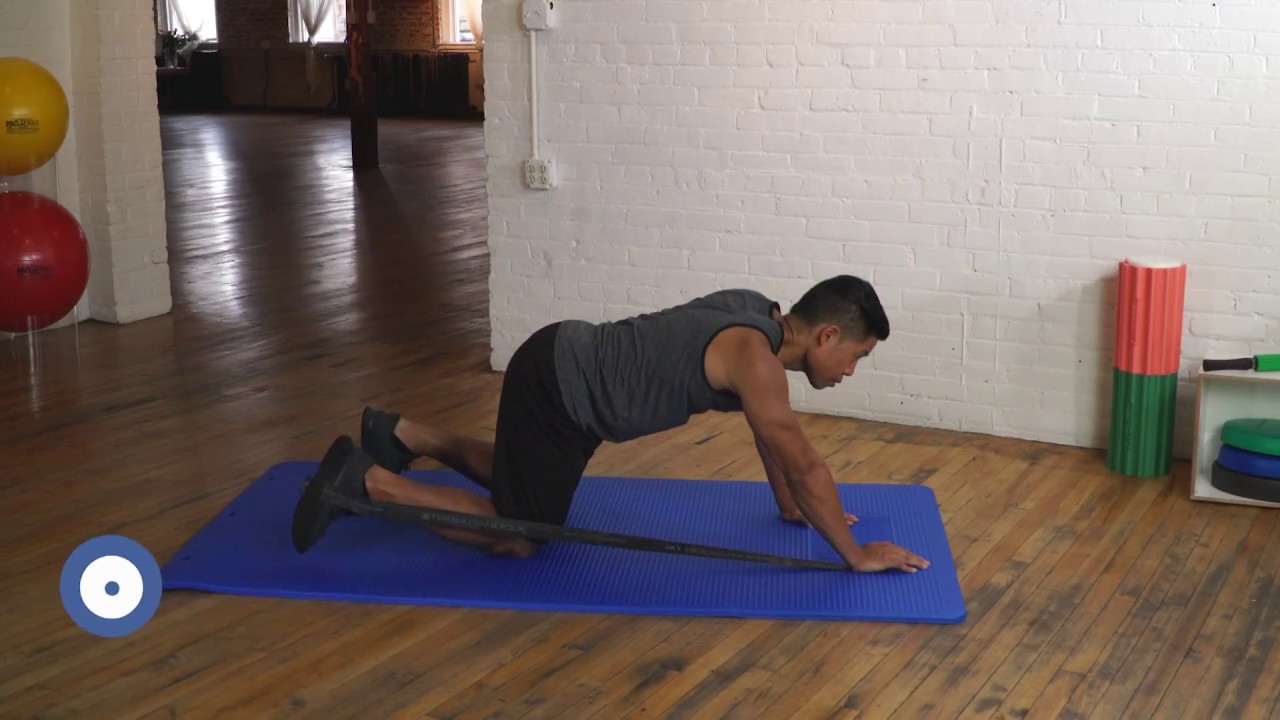 Four-Point Assisted Hip IR - YouTube