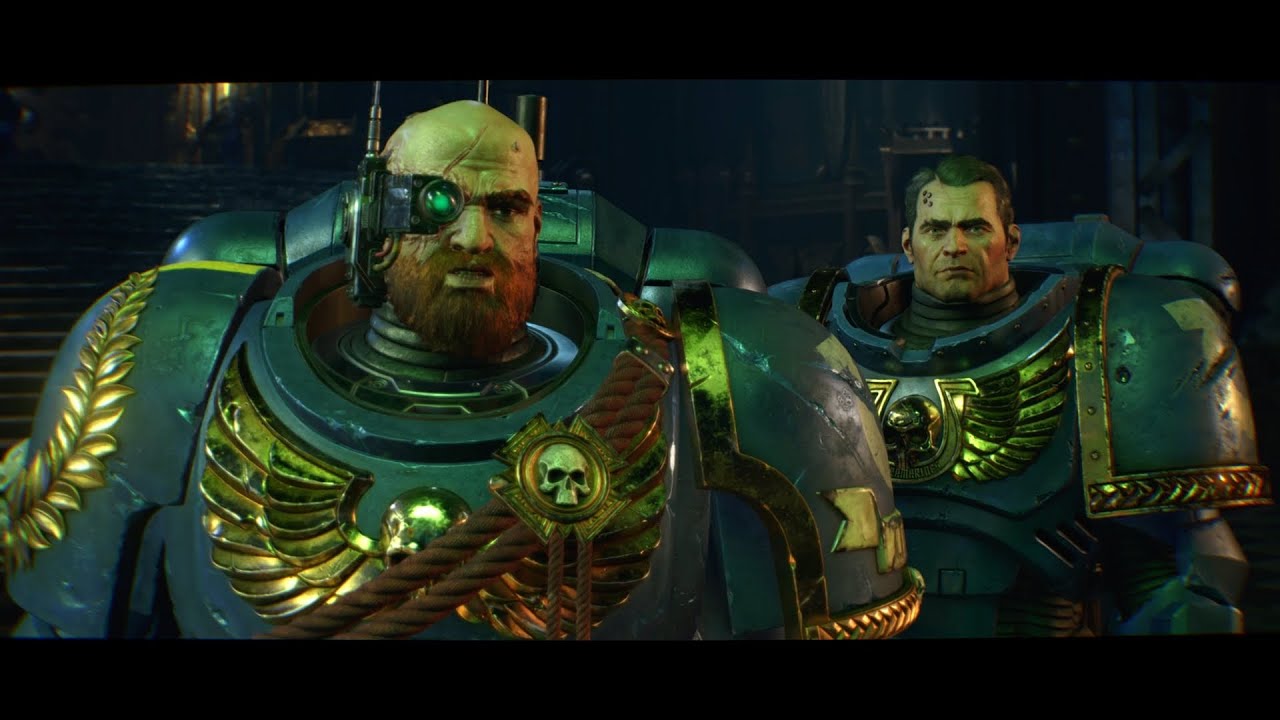 TITUS Meets his Squad Cinematic Space Marine 2 Warhammer 40k ...