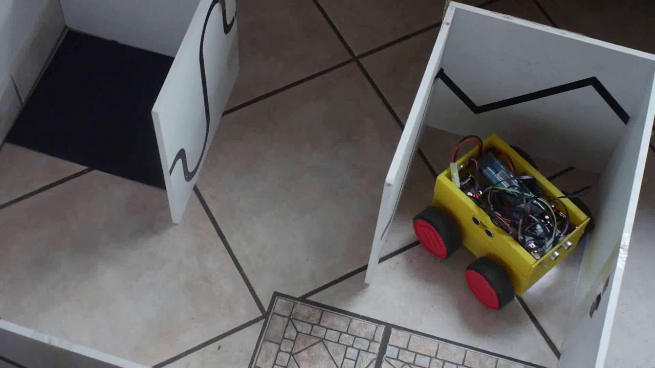 Robot Arduino automatizzato| Robocup-Jr Maze| 5inf isiltp - YouTube