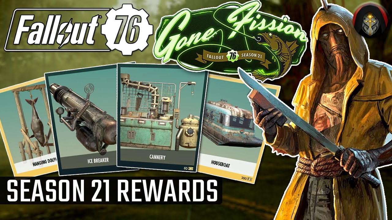 FALLOUT 76 | Great For Camp Builders! - SEASON 21 Rewards. - YouTube