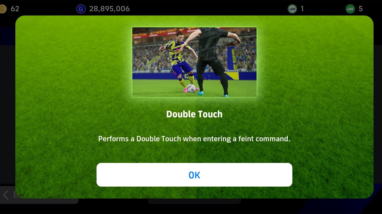 Simple worling Trick to Get Double Touch Easily on Efootball 2026 | 100 ...