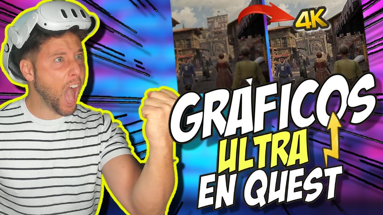 💥Mejora al Máximo los Gráficos en Meta Quest 3 con Quest Games ...
