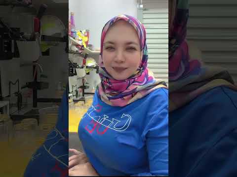 Hijab live bunda Heny Malaysia super gede | hijab style mempesona