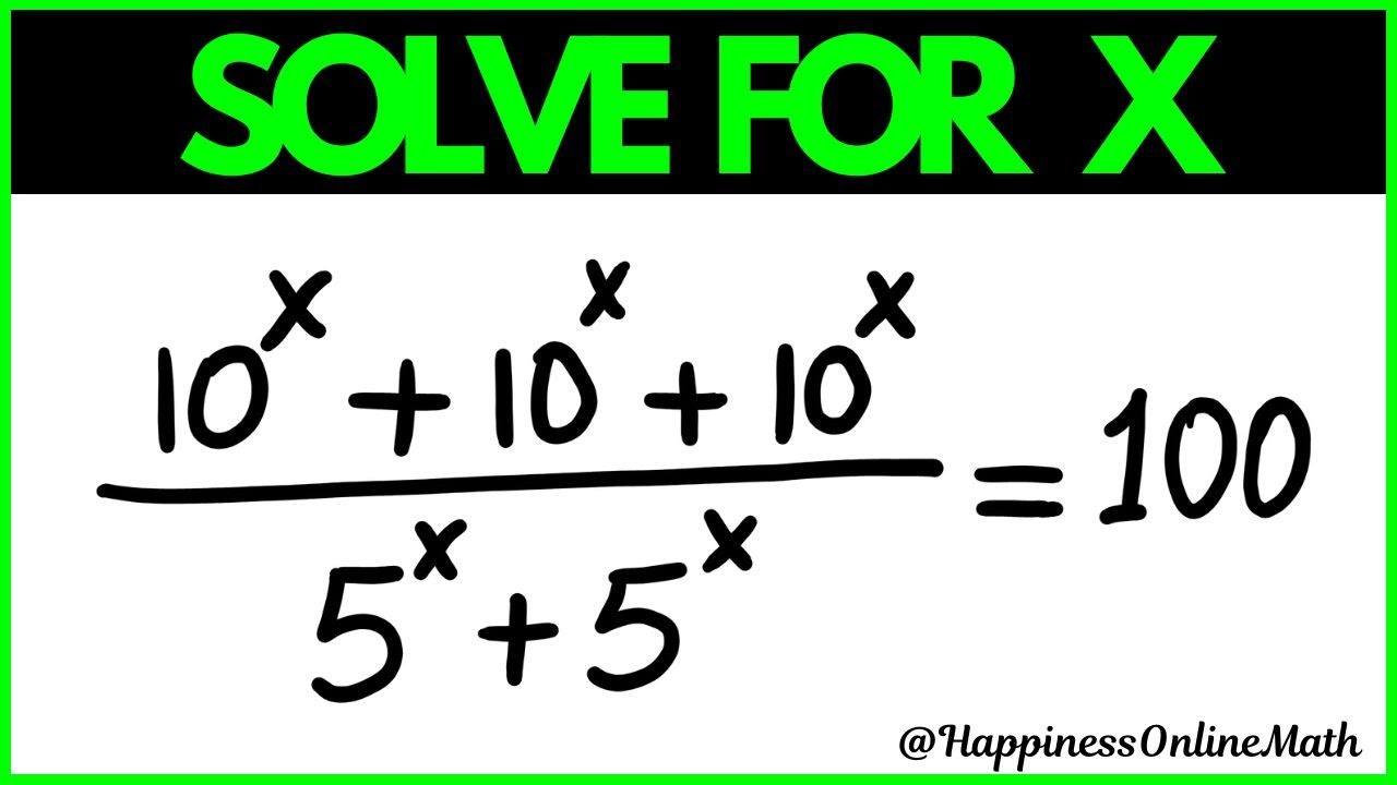 Exponent | Math Problem: t^1/2 - t^1/3 = 4 | Solve For t | Exponential ...