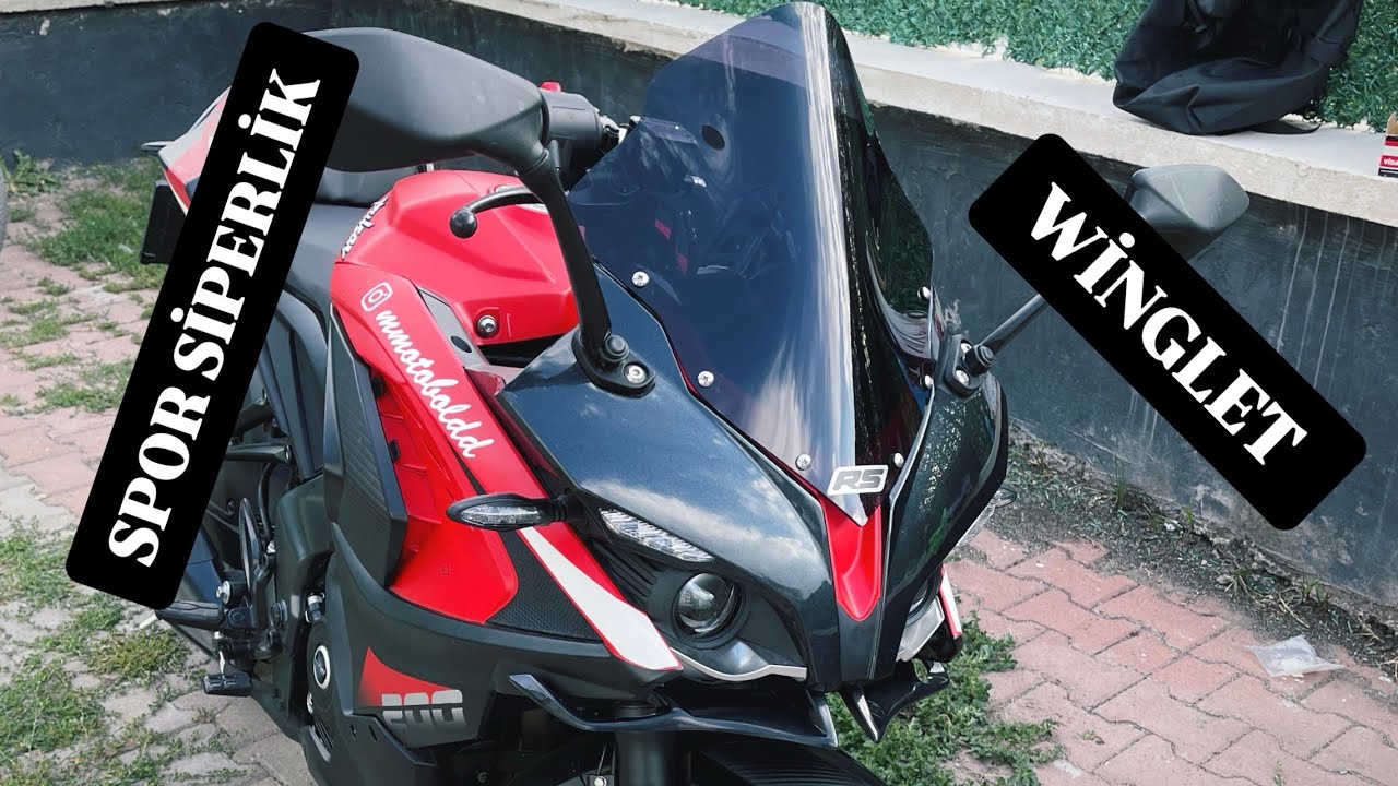 RS 200 SPOR SİPERLİK WİNGLET NASIL TAKILIR ? - YouTube