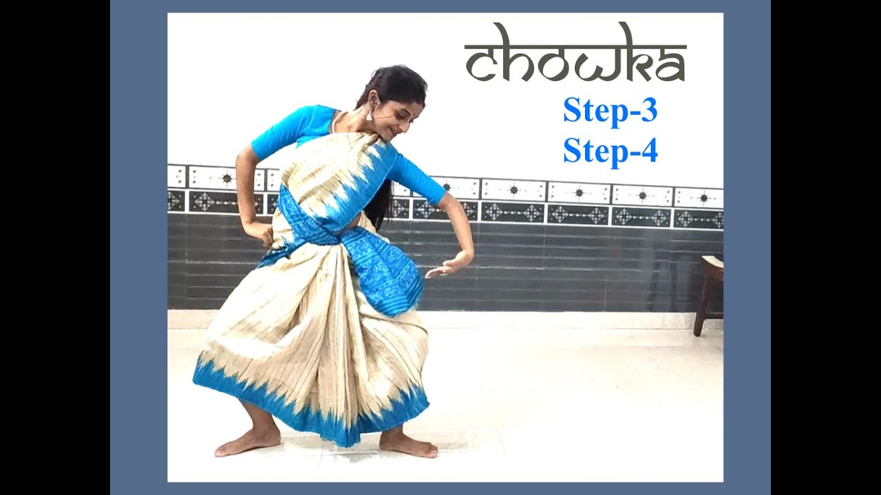 LESSON-6 | CHOWKA- Step-3 and 4 | Odissi Dance Basics | Tulika Tripathy ...