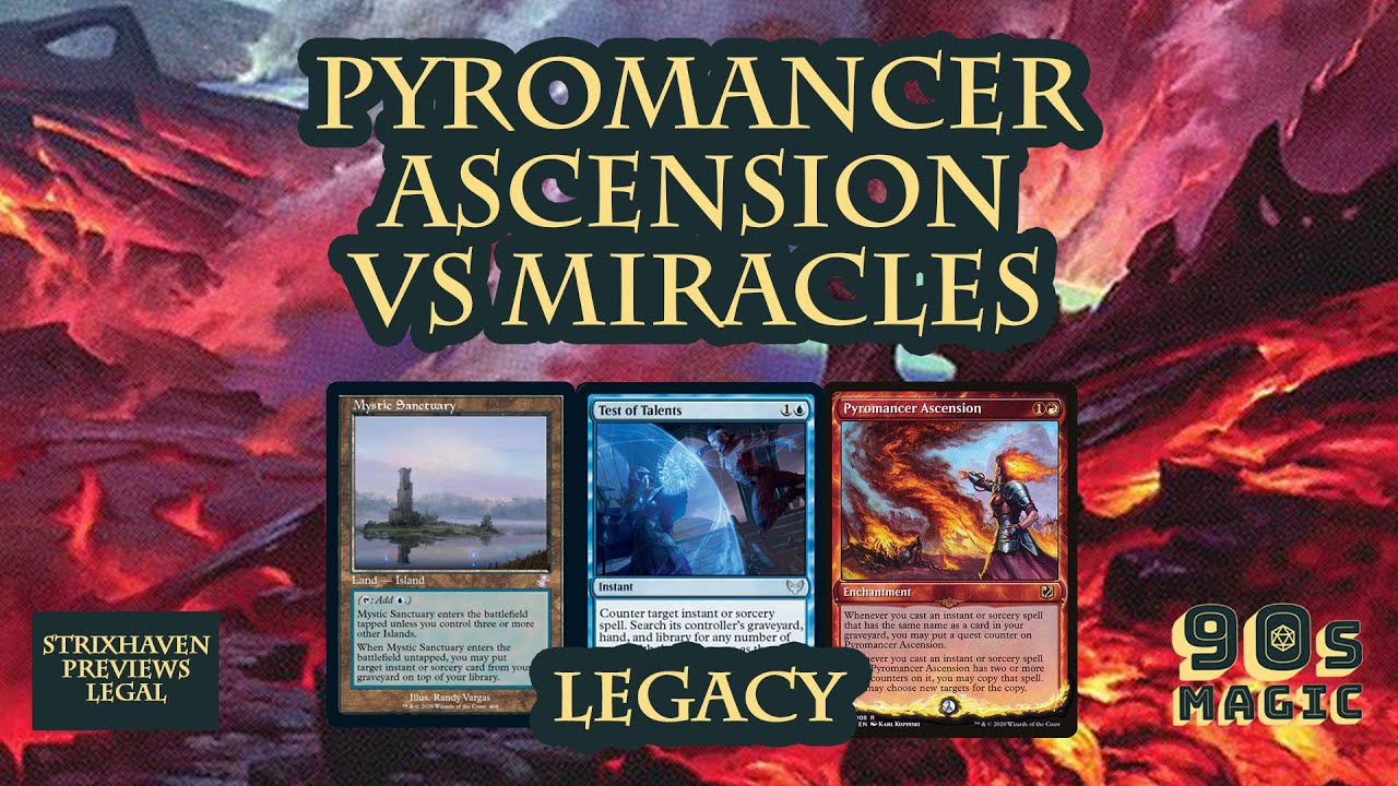 Pyromancer Ascension vs Miracles [MTG Legacy Strixhaven] - YouTube