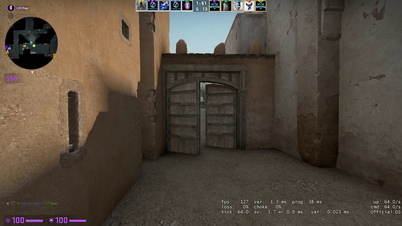 Dust II Long Spray Down - YouTube